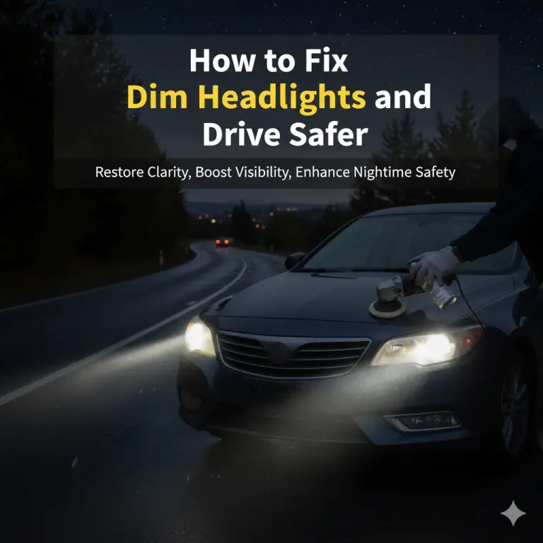 Restoring Your Headlights: How to Fix Dim Headlights and Drive Safer